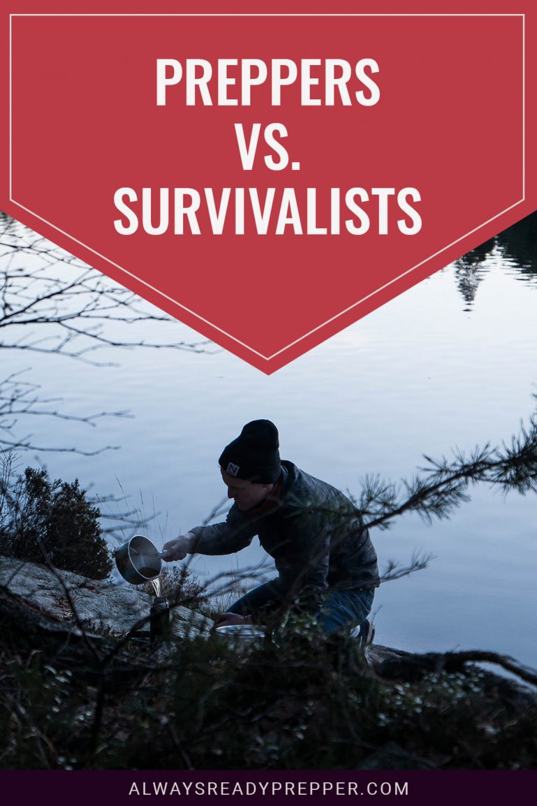 Preppers vs. Survivalists - Always Ready Prepper