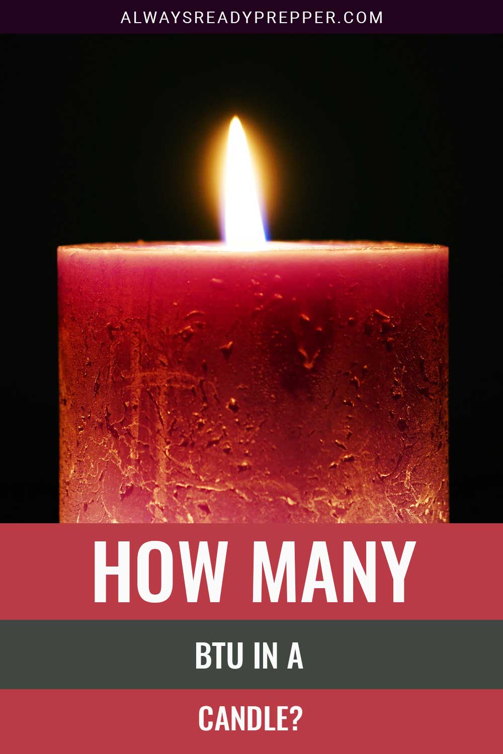 How Many Btu In A Candle Always Ready Prepper
