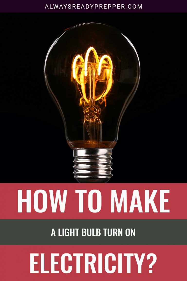 How To Make A Light Bulb Turn On Without Electricity? - Always Ready ...
